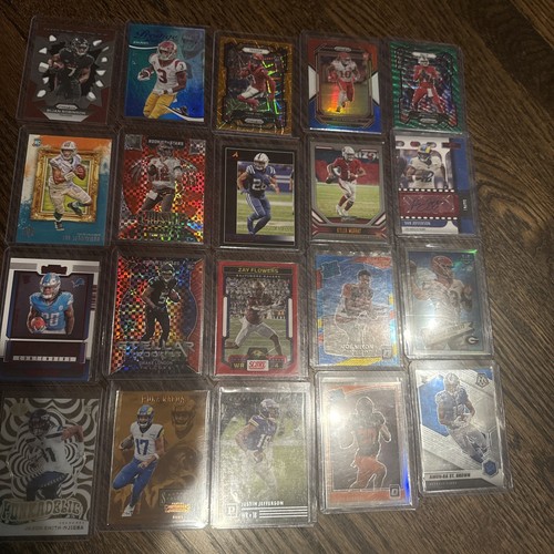 Huge Football Card Lot Of 20 Many Rookies,auto numbered Cards | eBay