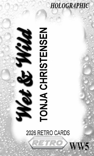 MINI 2026 Retro Wet & Wild Tonja Christensen HOLO Card | eBay