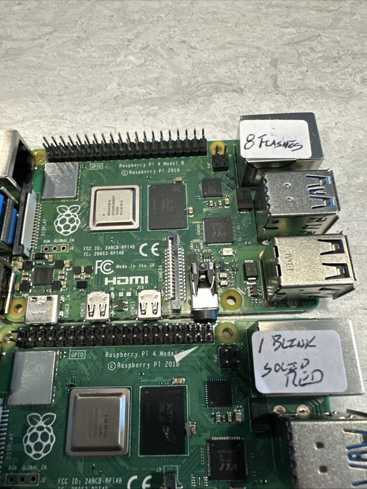 Raspberry Pi 4 Model B Computer Module - JOB LOT OF 6 - for PARTS or ...