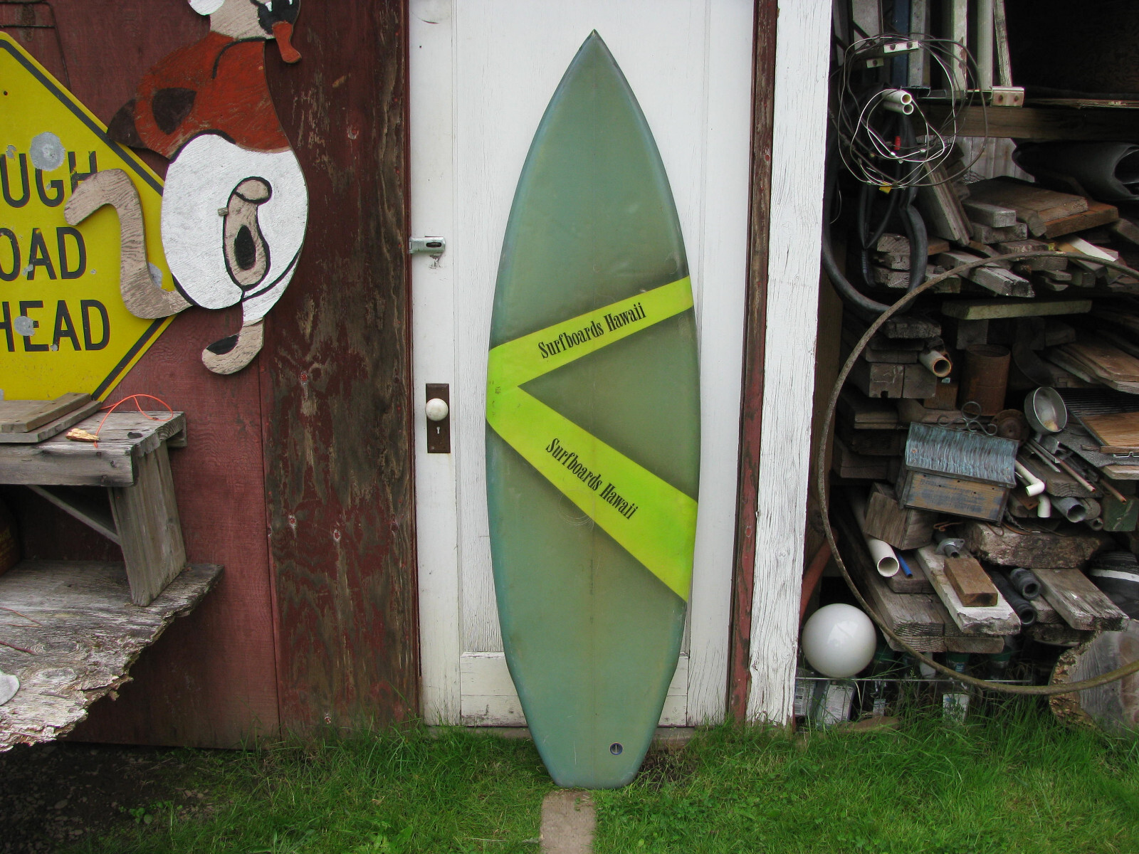 1980s SURFBOARDS HAWAII THRUSTER SHORTBOARD by MIKE SLINGERLAND - 6'2 ...