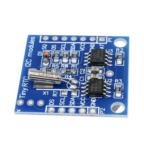 2pcs Arduino I2C DS1307 RTC AT24C32 Real Time Clock Module For AVR ARM ...