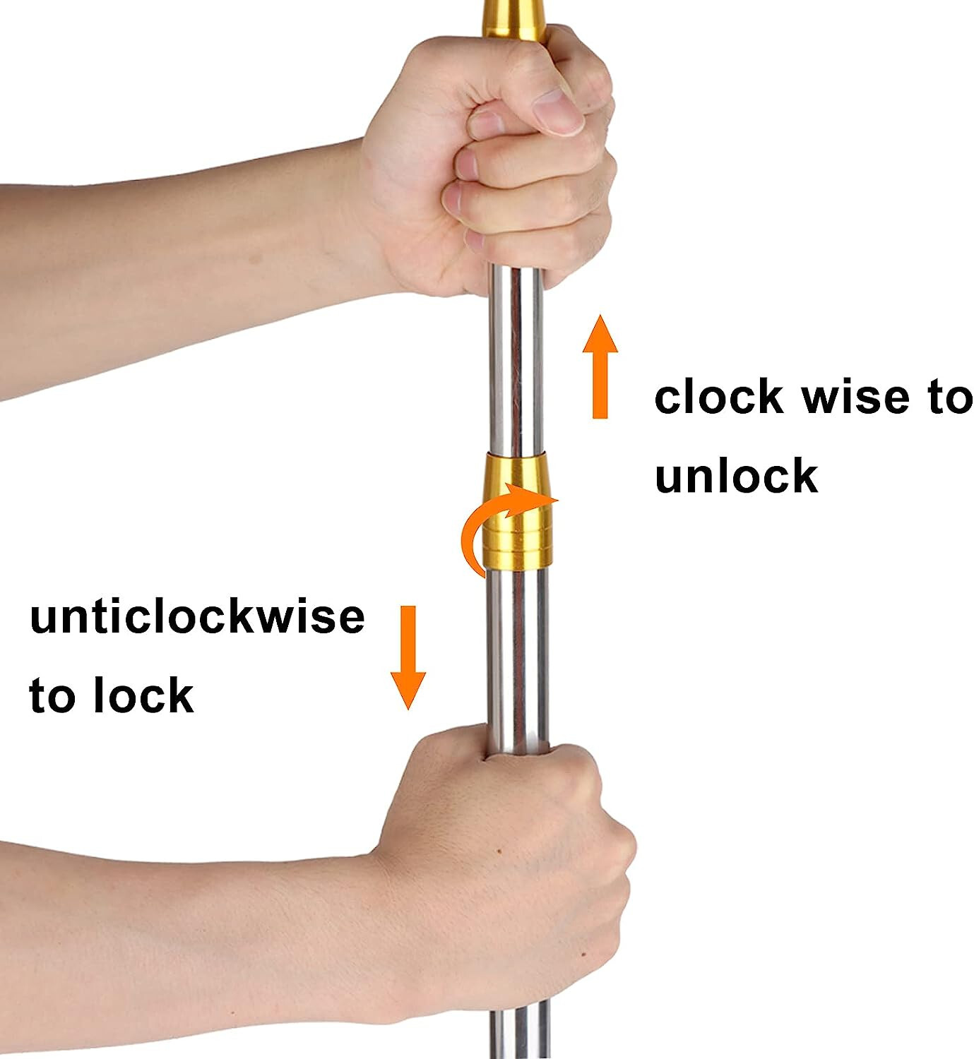 Stainless Steel Tooth Barb Fishing Retractable Handle Spear Harpoon Gun ...