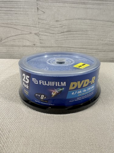 25 - Pack Fujifilm DVD+R 4.7 GB 120Min Blank Discs | eBay