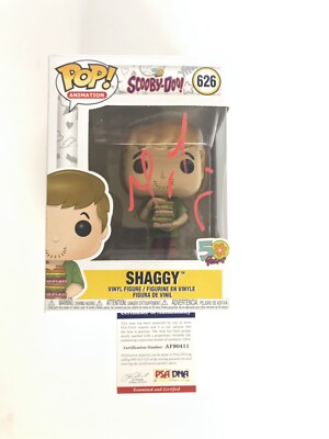 Matthew Lillard Signed Autographed Shaggy Scooby Doo Pop Funko PSA DNA ...