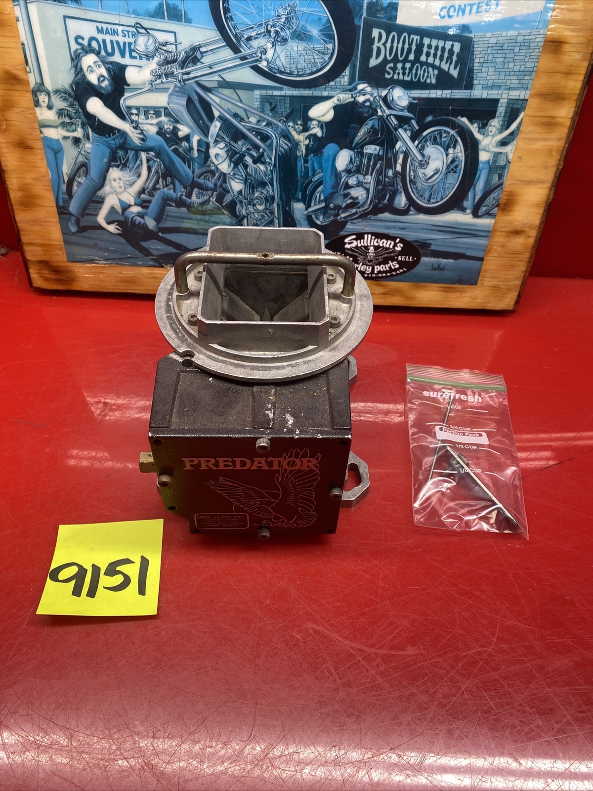 Chevy Hot Rod Predator Carb Drag Car Boat Ford Intake BBC Sbc Racing ...