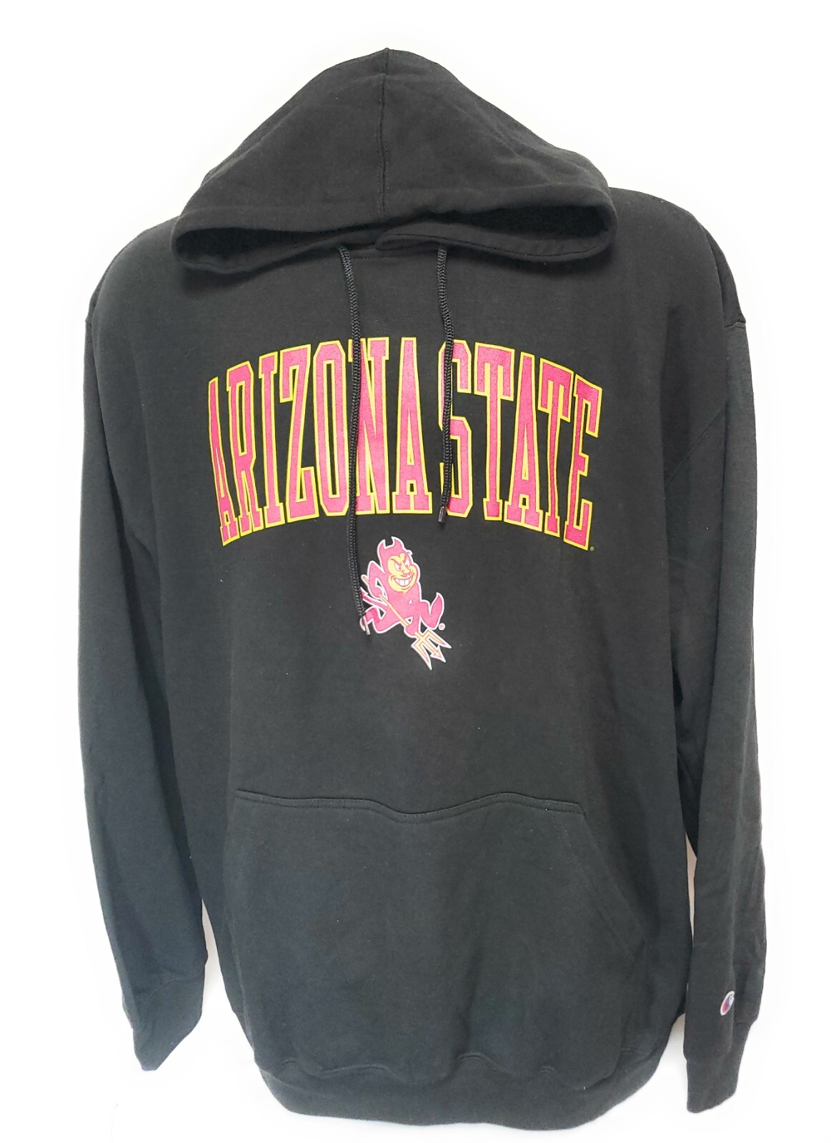 Mens Champion NCAA Arizona State ASU Sun Devils B&T Hoodie Pullover ...