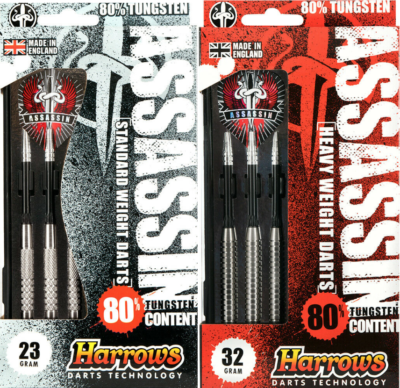 Harrows Assassin Darts Set 18g - 40g grams Tungsten | eBay