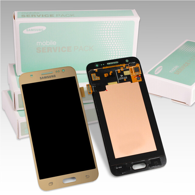 Neu und Original Samsung Galaxy J5 SM-J500F Display Gold GH97-17667C ...