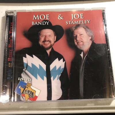 Moe Bandy & Joe Stampley - Live at Billy Bob's Texas (CD, 2000) vg+ ...