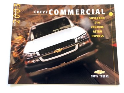 2003 Chevrolet Chevy Commercial Trucks - Silverado S-10 Canada Sales ...
