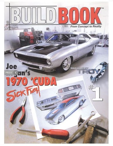 "Build Book" From Concept to Reality. Joe Rogan's 1970 'Cuda "Sick Fish ...