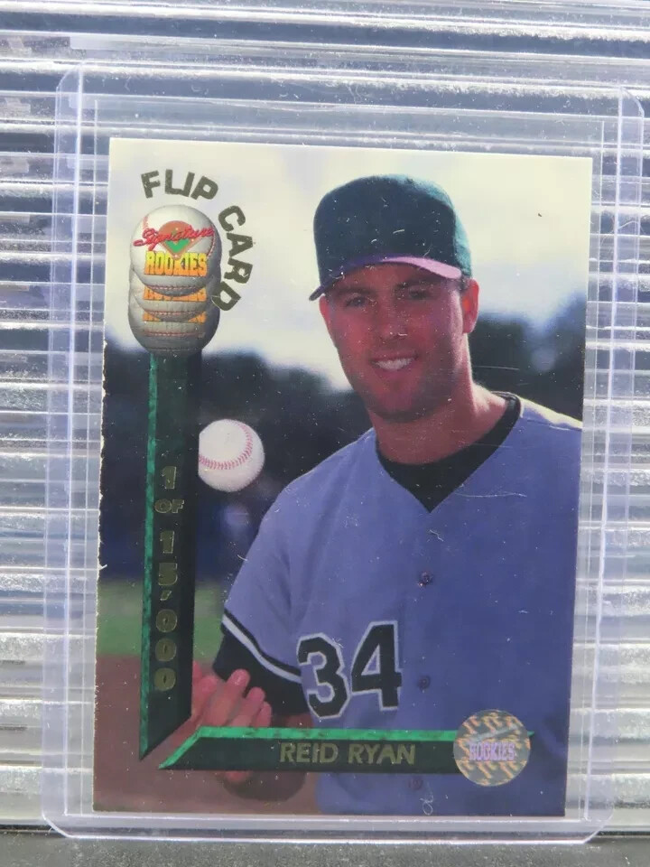 1994 Signature Rookies DP Nolan Ryan Reid Ryan Flip Card Auto Autograph ...