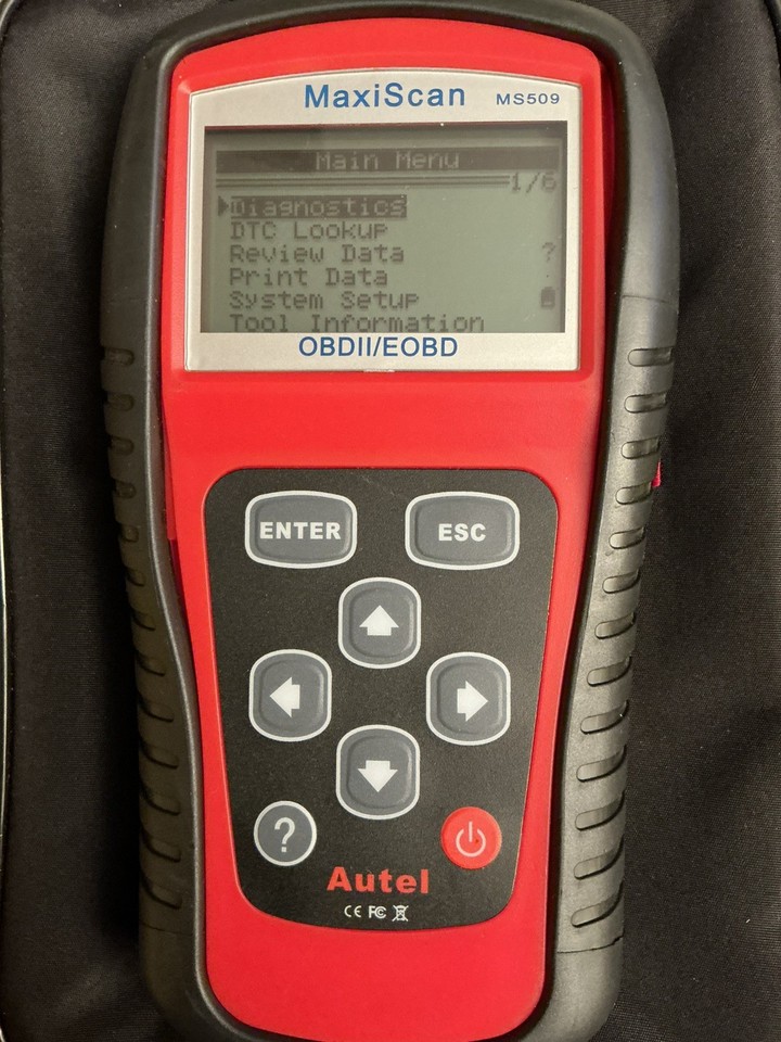 Autel OBDII/EOBD Scanner (MaxiScan™️ MS509) – Used once - Mint ...