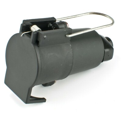 Towing Electrics Extension Lead Socket 7 Pin 12N Flying Socket Trailer ...