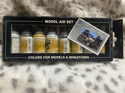 17ml Bottle Demag D7 Africa Corps Model Air Paint Set (8 Colors ...