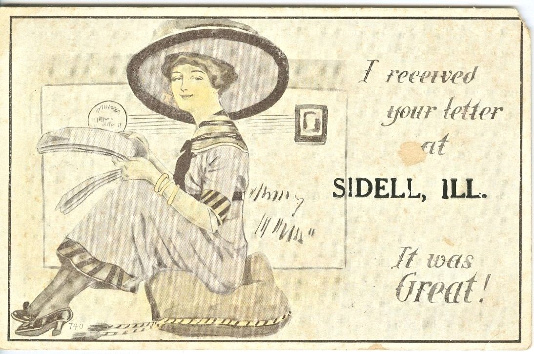 Sidell IL " Your Letter at Sidell...was Great ! " | eBay