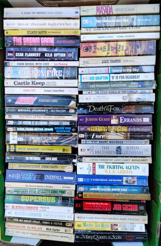 Lot of 53 Assorted Paperback Books - Various Genres & Authors::[D] | eBay
