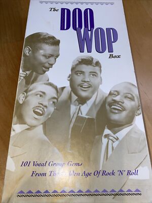 The Doo Wop Box [Box] by Various Artists (CD, Apr-1994, 4 Discs, Rhino ...
