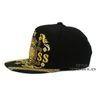 Money King 3D Hat Embroidered Snapback Flat Bill Baseball Cap | eBay