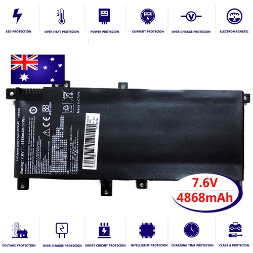 C21N1401 Battery Asus F455L K455L X455L R454LA-WX656 K455LD-WX182H ...