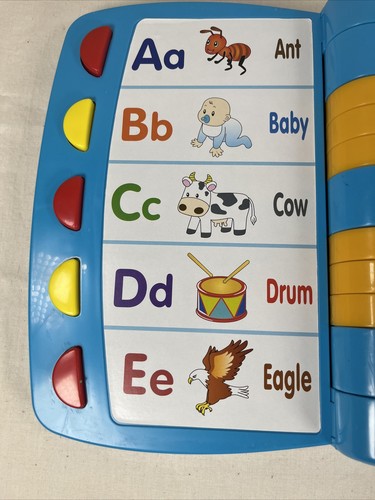 2009 Talking Activity Book 8 Pages of Letters Numbers Animals & More ...