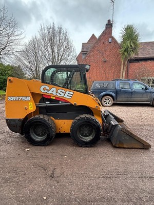 2020 CASE SR175B SkidSteer Loader BOBCAT CAT JOYSTICK JCB 3.5 Ton Opt ...