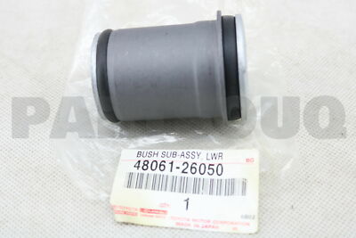 4806126050 Genuine Toyota BUSH, FRONT LOWER ARM, NO.1, RH/LH 48061 ...
