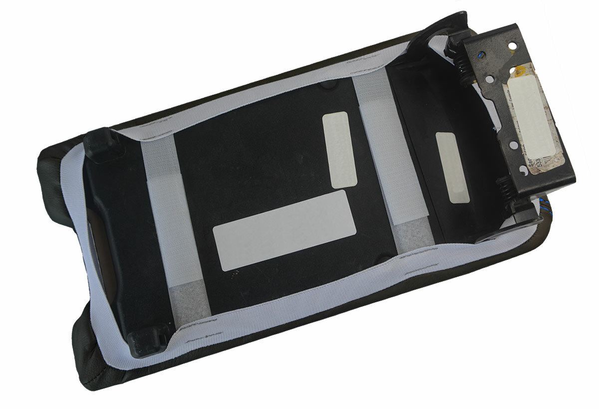 Fits 2013-2016 Lincoln MKZ PVC Leather Console Lid Pull Over Cover Blue ...