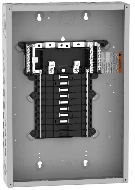 Square D Load Center 16 Spaces 125 Amps 120/240V AC QO Circuit Breaker ...