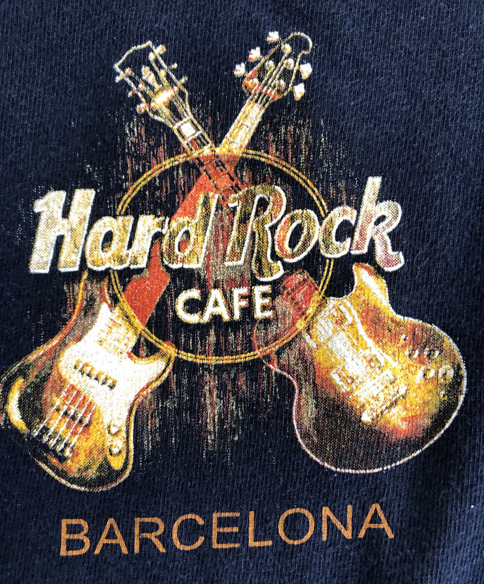 VTG. 90's Hard Rock Cafe BARCELONA SPAIN SAVE THE PLANET VTG. 90's Hard Rock Cafe BARCELONA SPAIN SAVE THE PLANET