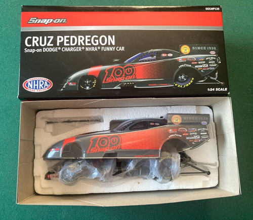 Cruz Pedregon 2020 Snap-on Dodge Charger 1:24 Scale NHRA Funny Car ...