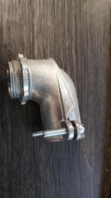 Sigma Electric ProConnex 1in Die-Cast Zinc Flex Angle Connector For FMC ...