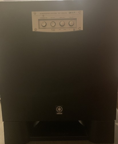 Yamaha YST-SW315 10" 250W Powered Home Theater or Music Subwoofer Black ...