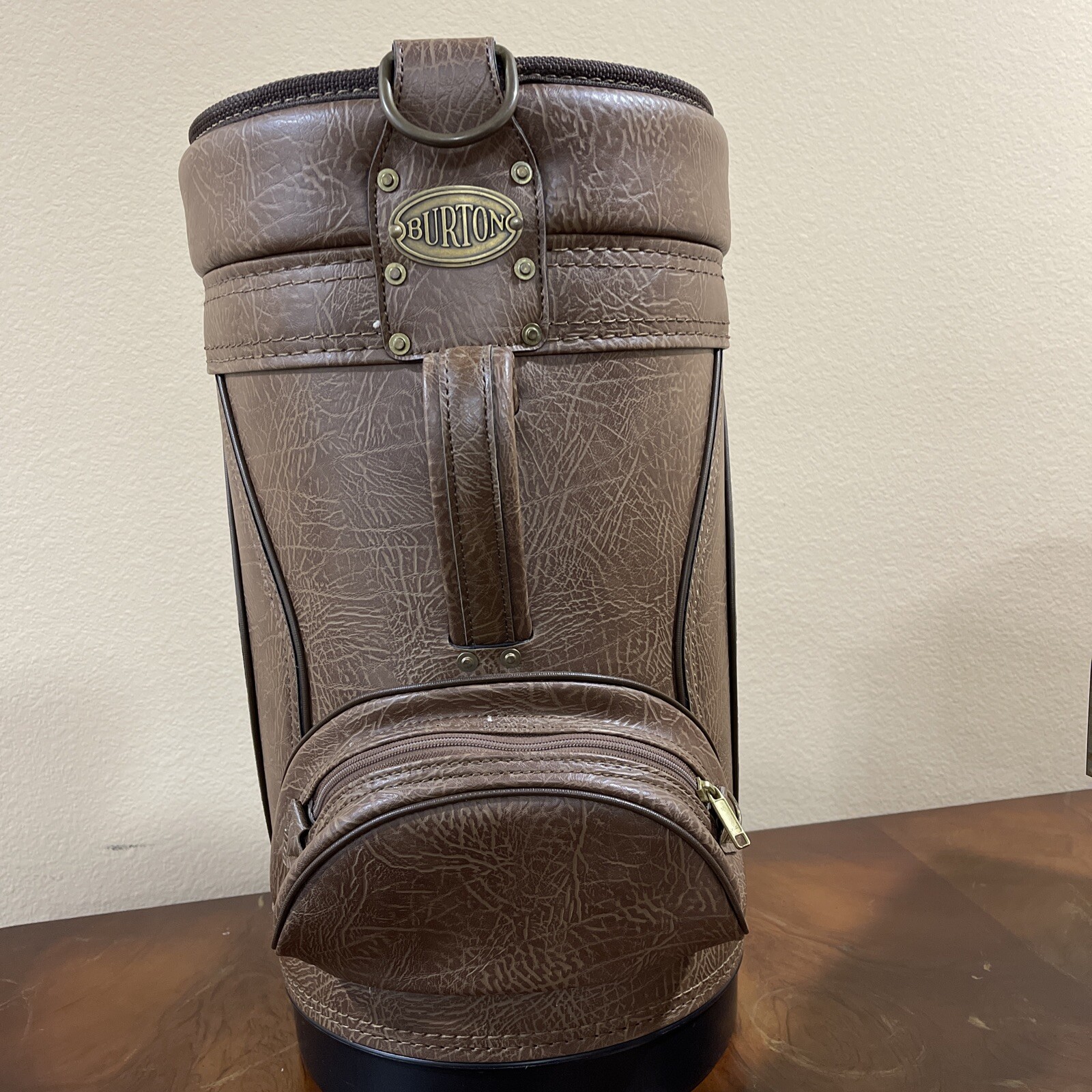 Burton Miniature Lochinvar Golf Bag Den Caddy 20" Tall Office Trash Can ...