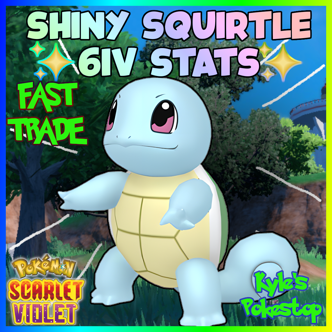 Shiny Squirtle Sprite