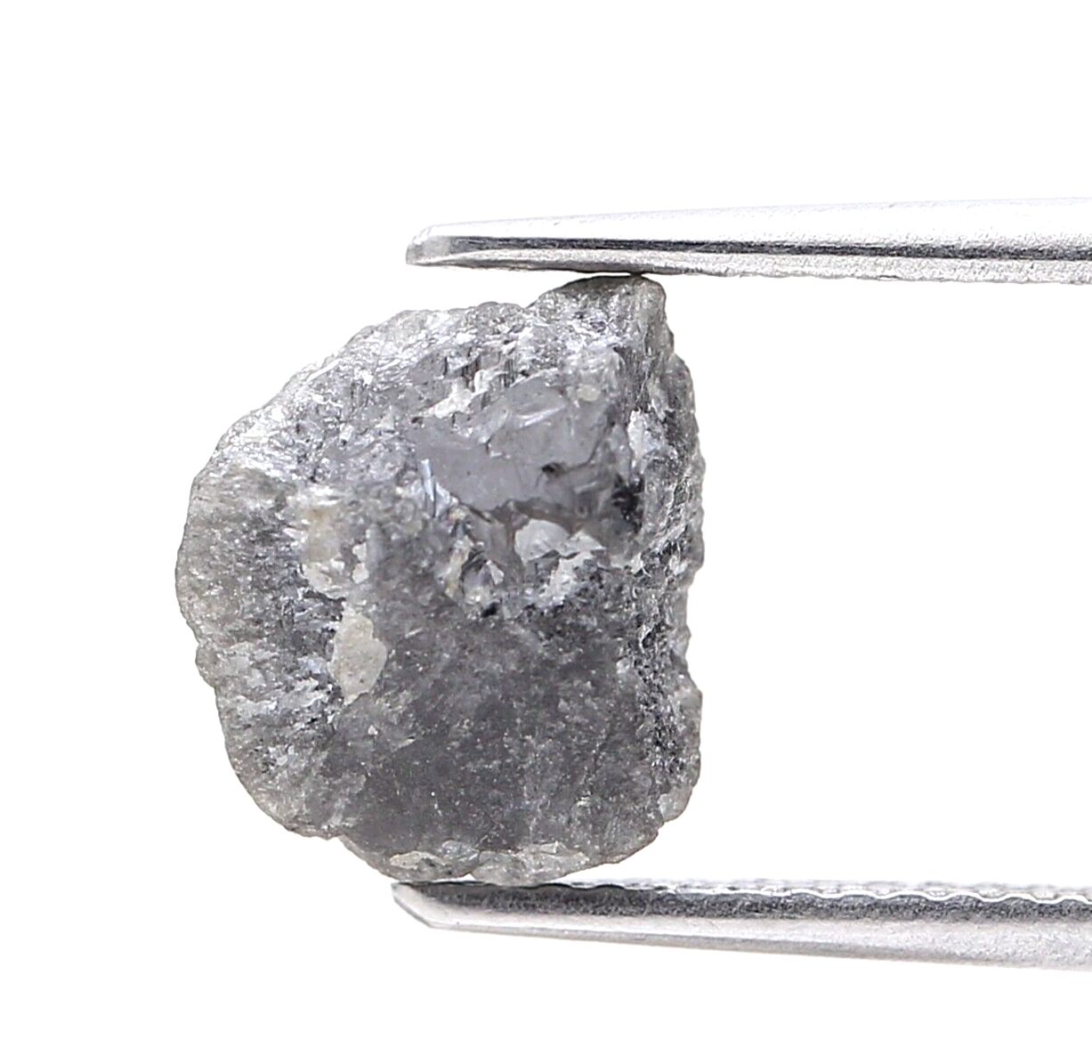 Big Earthmine Diamond 2.60ct Gray Sparkling Natural Irregular Shape For ...