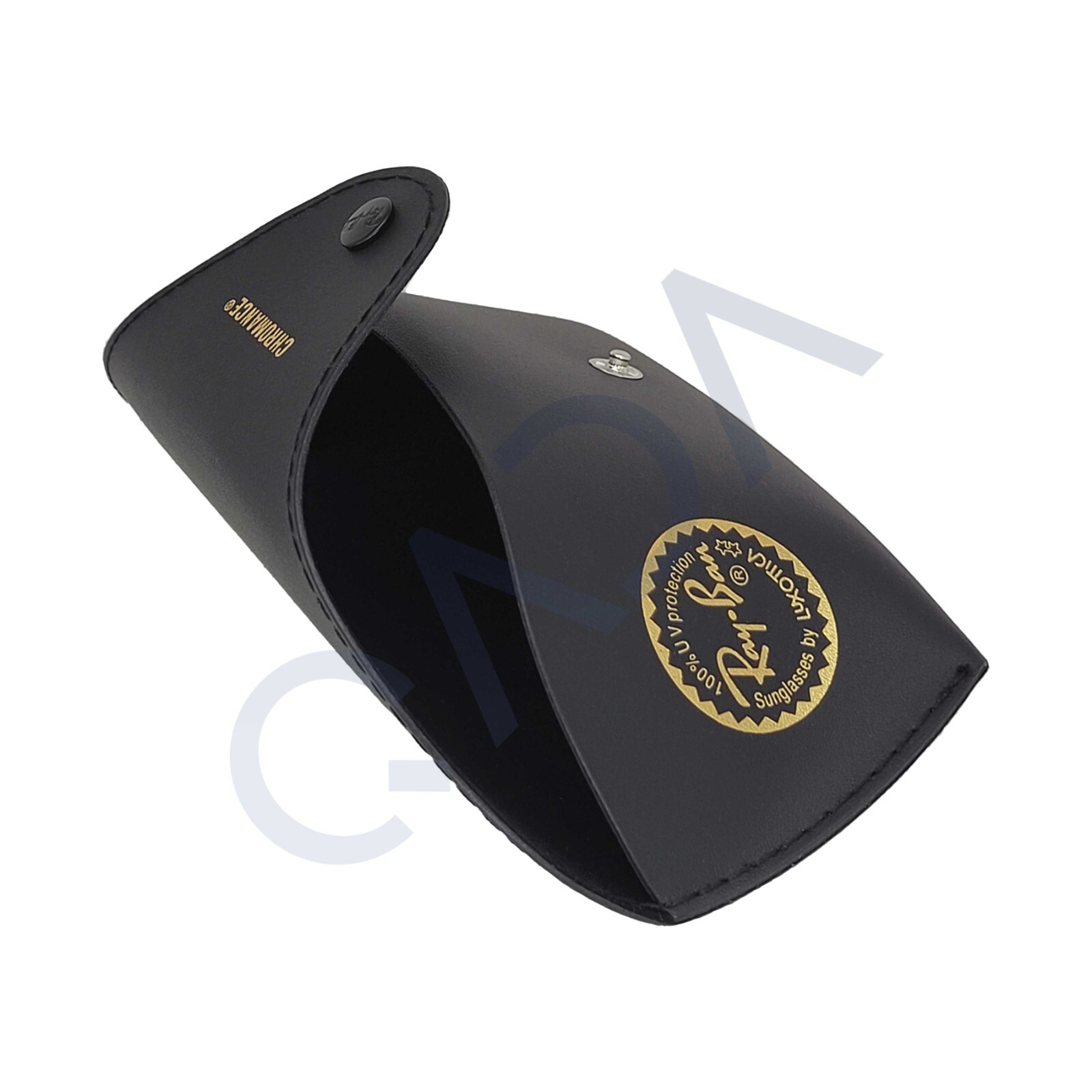 Ray ban Leather Pouch Universal Large Sunglasses Case w/ Cleaning Cloth ...