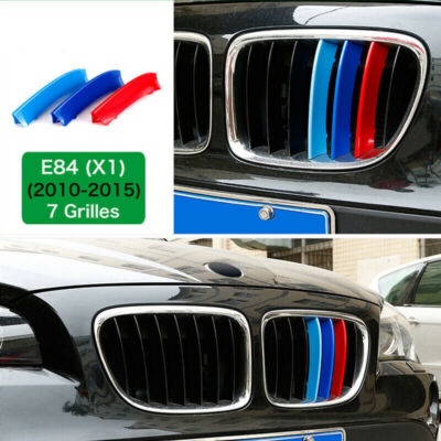 For BMW X1 E84 2010-2015 Car Front Grille Cover Trim Kidney Grille ...