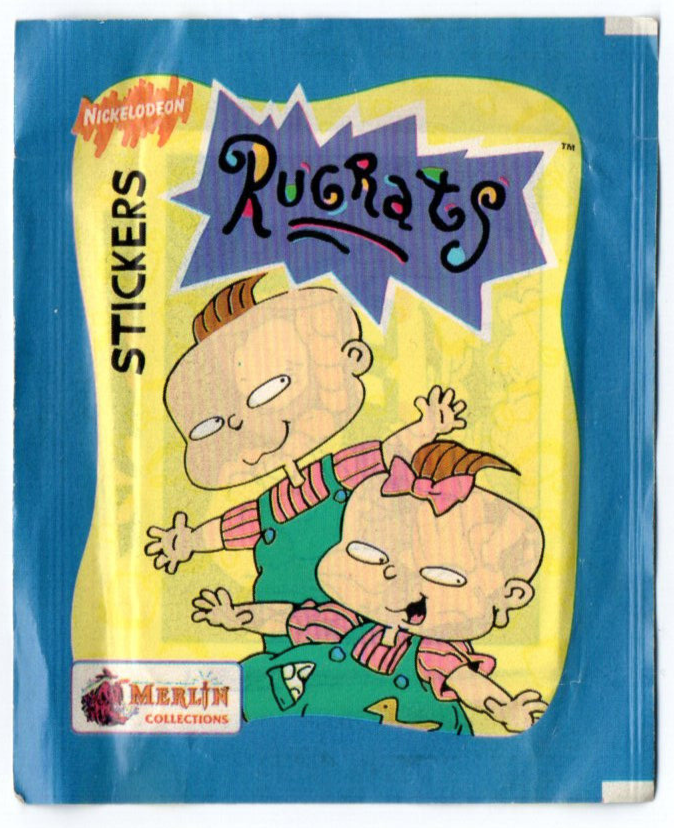1999 NICKELODEON RUGRATS STICKERS - MERLIN COLLECTIONS - 1 PACK OF ...