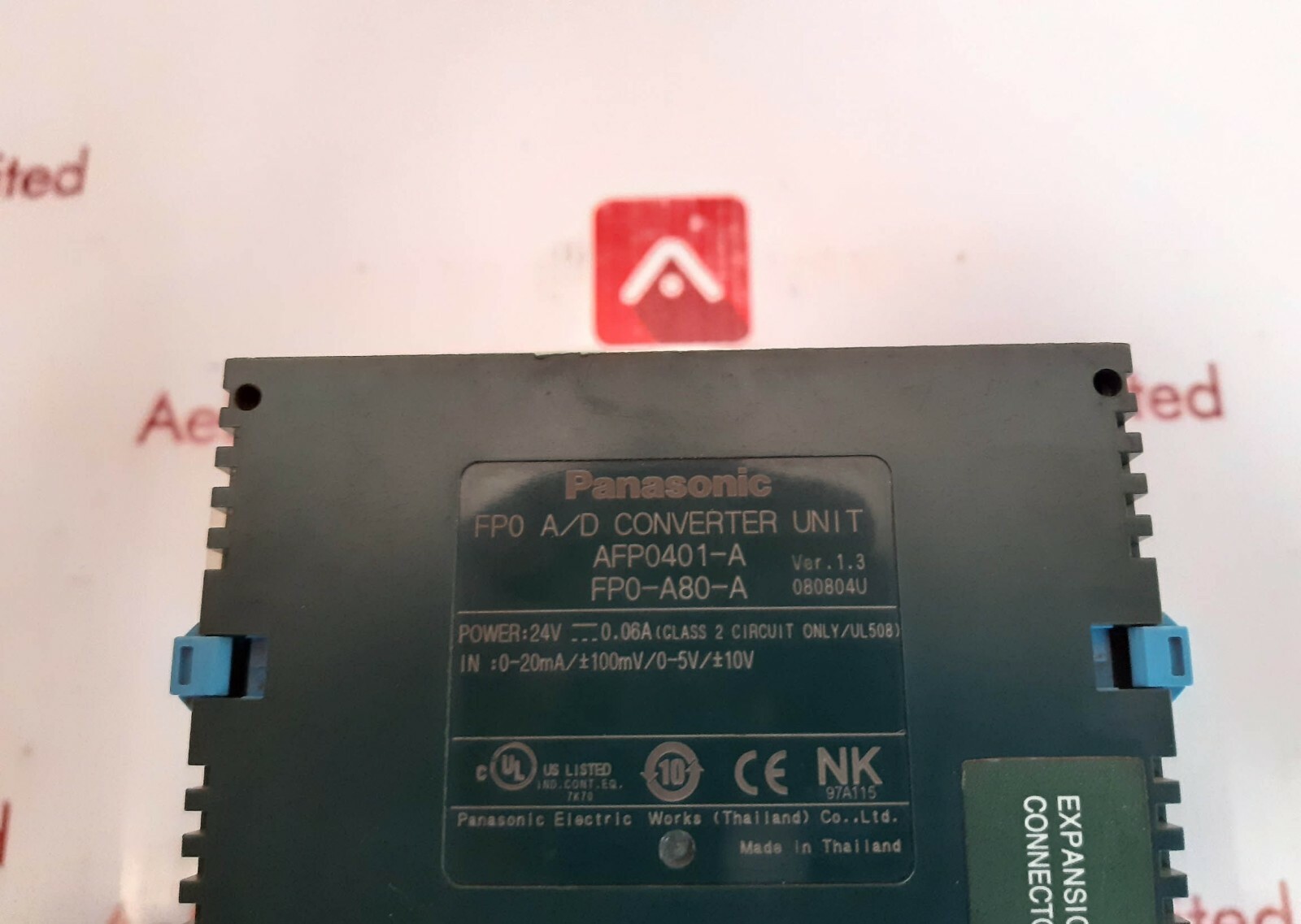 Panasonic fpg-c32t2h Unité de Contrôle Avec fp0-a80 Convertisseur | eBay