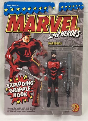 Toy Biz Marvel Super Heroes Daredevil Exploding Grapple Hook MISP | eBay