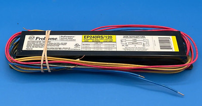 HALCO ProLume Standard Ballast Factor EP240RS/120 50128 120V 50/60Hz ...