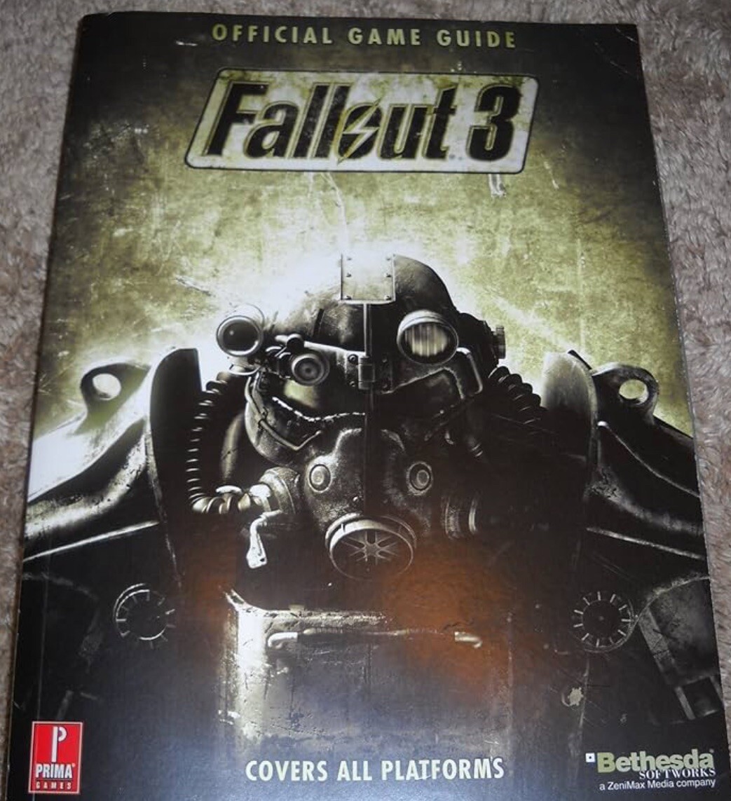 Fallout 3 Official Game Guide 2008 Bethesda All Platforms without Map ...