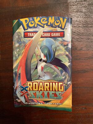 EMPTY Pokemon XY Roaring Skies Booster Pack Gallade Art Mint Condition🔥 ...