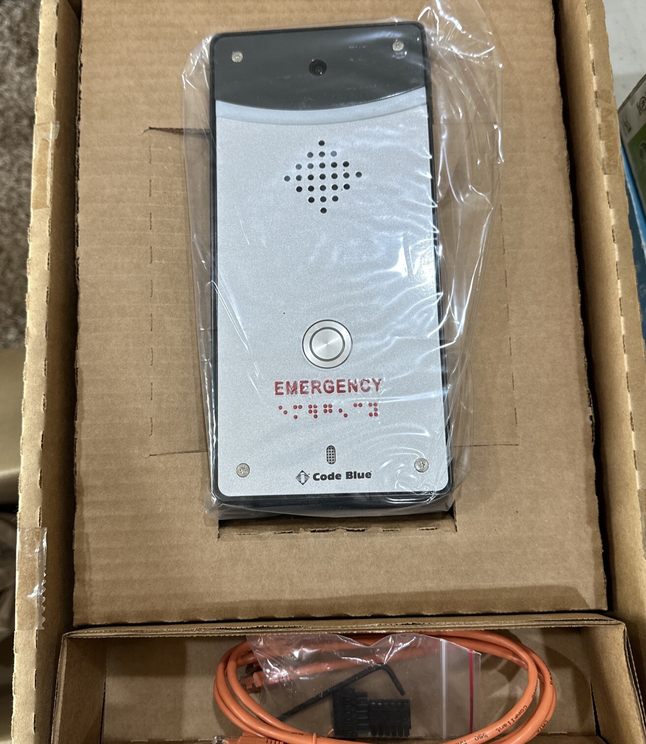 NEW Code Blue Help Point Century Surface Mount Emergency Phone/Camera ...