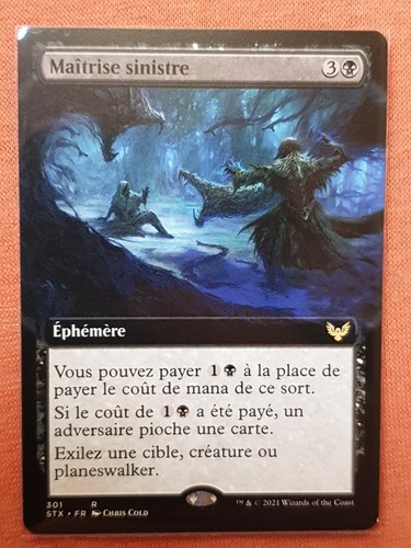 mtg baleful mastery/maitrise sinistre extend art strixhaven STX VF/ FR ...
