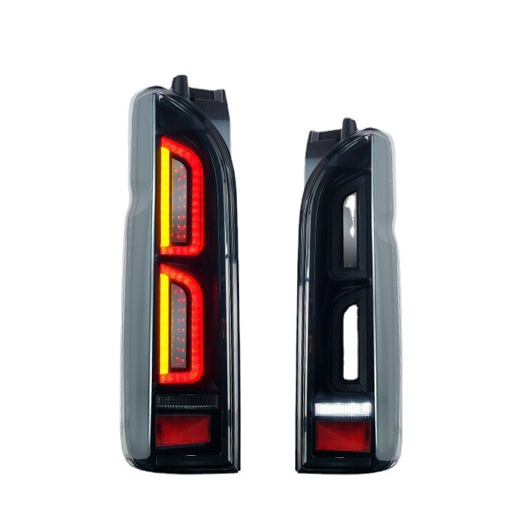 Smoked LED Taillight For Toyota Hiace Rear Lamps 05-18 Rear LH+RH ...