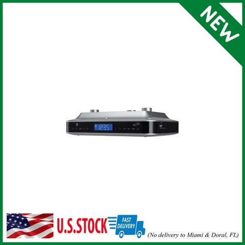 iLive Bluetooth Kitchen Under Cabinet Music System with Stereo Speakers ...