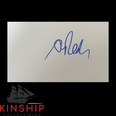 Al Roker signed 3x5 Index Card Rare Bold NBC TV Auto R18 | eBay