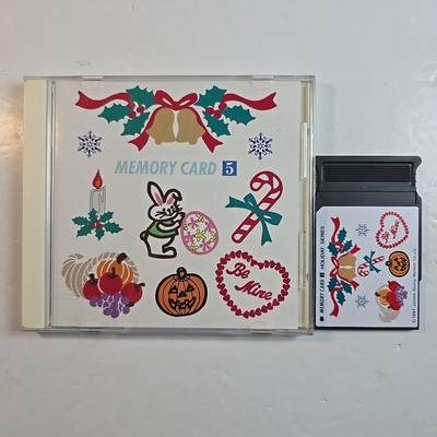 Janome Design Menu Memory Card #5 Holiday Series | eBay